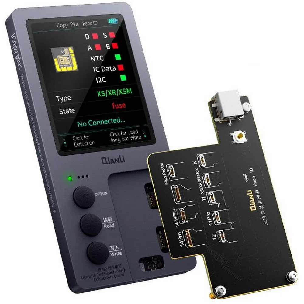 QianLi iCopy moduł płytka do Face ID Dot Projector do iPhone X-14 ...